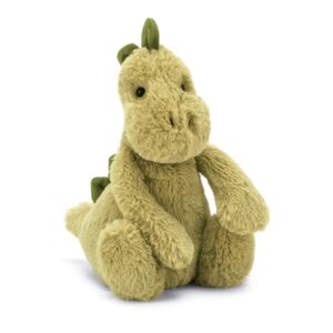 jellycat bashful dinosaur stuffed animal, small, 7 inches