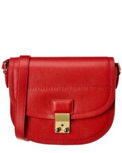 3.1 phillip lim womens pashli saddle, red, small us