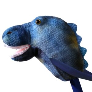 waliki stick horse dinosaur t-rex | plush for kids & toddlers