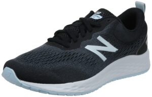 new balance women's fresh foam arishi v3 black/white running shoe 7.5 m us