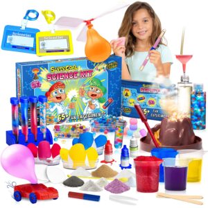 science kit for kids age 5-7 - 65 science experiments gift set