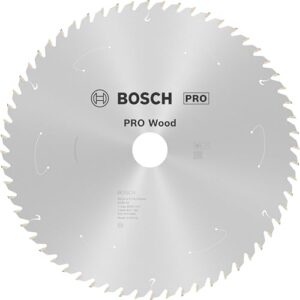 bosch professional 2608837736 blade standard (for wood, 254 x 30 x 2.2 mm, 60 teeth accessories: cordless circular saw), 254 mm x 30 mm diameter