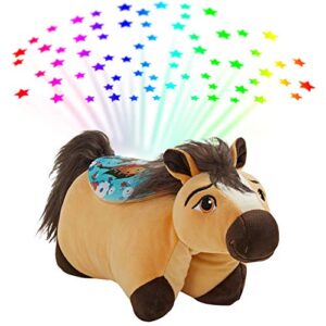 pillow pets nbcuniversal spirit riding free sleeptime lite 11” stuffed animal plush nightlight