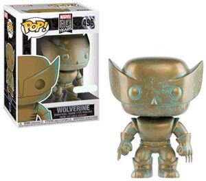 funko pop! marvel 80th anniversary - wolverine [patina] # 496 - target exclusive