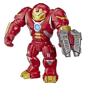 playskool heroes mega mighties marvel super hero adventures hulkbuster, collectible 12-inch action figure