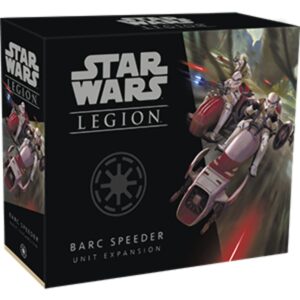 star wars: legion barc speeder unit expansion - swift and versatile speeder bikes! tabletop miniatures strategy game for kids & adults, ages 14+, 2 players, 3 hour playtime, made by atomic mass games