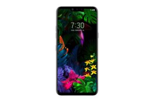 lg g8 thinq (128gb, 6gb ram) 6.1" qhd+ oled fullvision display, crystal sound oled speaker, hand id, air motion, 4g lte (only for t-mobile & its mvno's) (renewed) (aurora black)