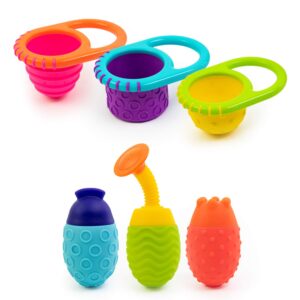 sassy flex n fill cups & ez squeezies 6pc