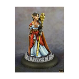 reaper miniatures: 44008 - anthanelle female elf wizard bones black fantasy plastic miniature