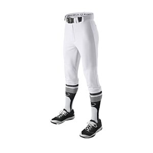 evoshield mens solid knicker pant, team white, large us