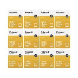 polaroid originals color film for i-type - 12-pack, 96 photos (4965)