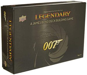 upper deck 2019 legendary: 007, james bond deck-building game, multi