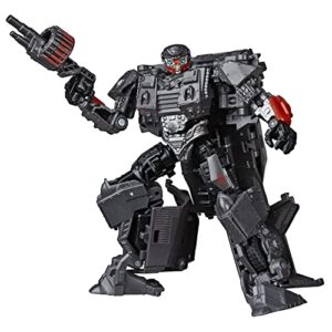 transformers toys studio series 50 deluxe the last knight movie wwii autobot hot rod action figure - ages 8 & up, 4.5"