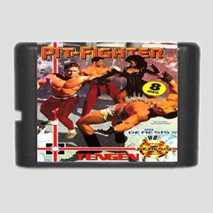 pit-fighter 16 bit md game card for sega mega drive for genesis