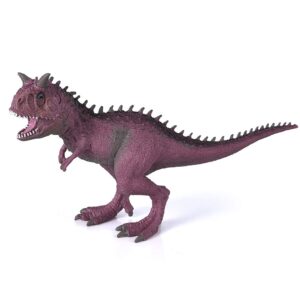 cogo man jurassic carnotaurus dinosaur figure, realistic kids toy, simulation action model, children's gift