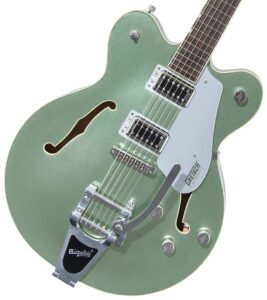 gretsch g5622t electromatic center block double-cut electric guitar - aspen green