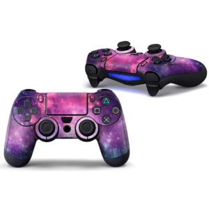 skinown cosmic nebular sticker vinly decal cover for sony playstation 4 dualshock wireless controller