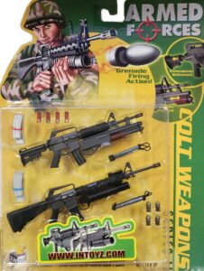 intoyz 1/6 colt weapons series ii - action figures accessories