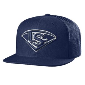 louisville slugger b.i.g. snapback, osfm - navy