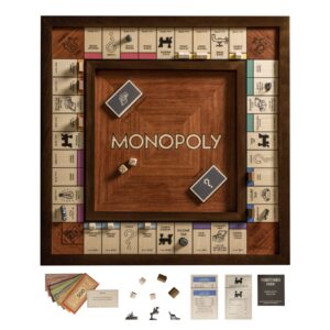 ws game company monopoly heirloom edition, 2 to 6 players