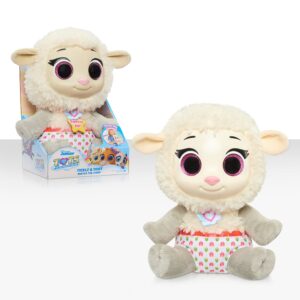 disney jr t.o.t.s. tickle & toot baby sheera the sheep , 10-inch feature plush, officially licensed kids toys for ages 3 up by just play