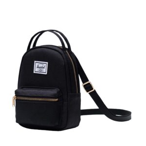 herschel supply co. women's nova crossbody, black, one size