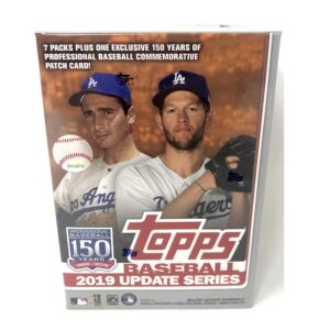 topps 2019 update series baseball retail blaster box