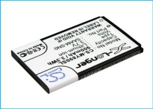 gaxi battery replacement for vex iq controller, 900mah game psp nds battery