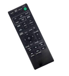 replaced remote control compatible for sony cmt-bt80wb 1-492-297-11 cmtbt60 hcd-sbt100b cmtsbt100 cmt-sbt300w hcdsbt300wb micro hi fi audio system