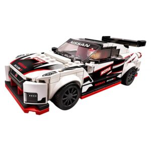 lego speed champions nissan gt-r nismo 76896 toy model cars building kit featuring minifigure (298 pieces)