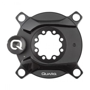 quarq dzero xx1 eagle axs dub power meter spider - 104 bcd, 8-bolt crank interface, black