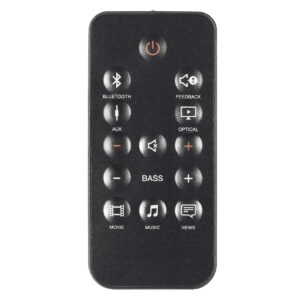 chunghop new remote control compatible with jbl cinema soundbar sb150 audio system player controller with cr2025 battery