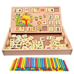 danni montessori baby math teaching aids multifunctional math operation and drawing box learning preschool early childhood educational toys