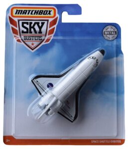 matchbox sky busters space shuttle orbiter, white