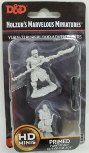 nolzurs d&d marvelous unpainted miniatures: wave 9: yaun-ti purebloods