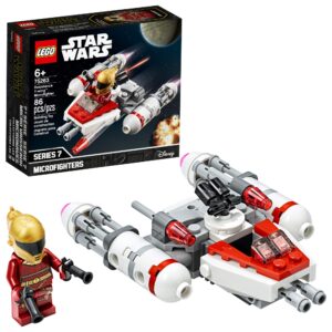 lego star wars resistance y-wing microfighter 75263 cool toy building kit for kids, new 2020 (86 pieces)