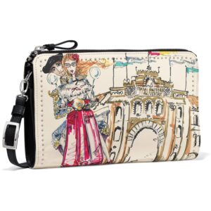 brighton great escape pouch crossbody [ 9 3/4" x 6" x 1 1/2"]