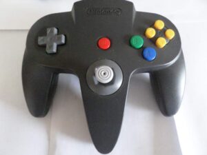 nintendo 64 controller - black (renewed)