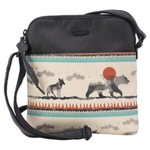 pistil women's deja vu small crossbody, totem, one size