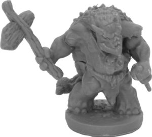 reaper miniatures armorback barbarian #44064 bones black unpainted plastic mini