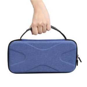 aproca hard storage travel carrying case for smartlab toys squishy human (blue)