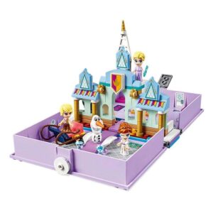 lego disney anna and elsa’s storybook adventures 43175 creative building kit for fans of disney’s frozen 2 (133 pieces)