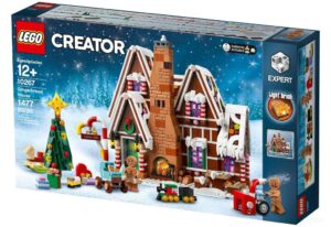 lego creator expert gingerbread house 10267 building kit (1,477 pieces)