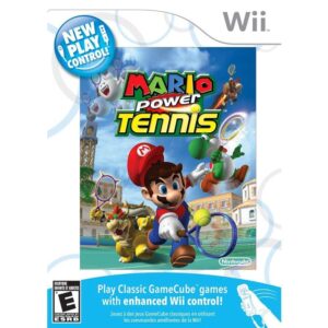 new play control! mario power tennis - nintendo wii (renewed)