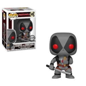 funko pop! marvel: deadpool with chimichanga collectible figure, 7-eleven exclusive