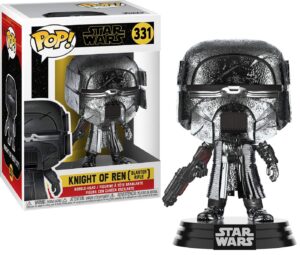 funko pop! star wars: rise of the skywalker - knights of ren blaster (hematite chrome)