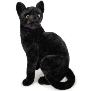 tigerhart boone the black cat - 13 inch stuffed animal plush