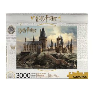 aquarius harry potter puzzle hogwarts castle (3000 piece jigsaw puzzle) - officially licensed harry potter merchandise & collectibles - glare free - precision fit - 32x45in