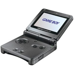 nintendo game boy advance sp - graphite (renewed)