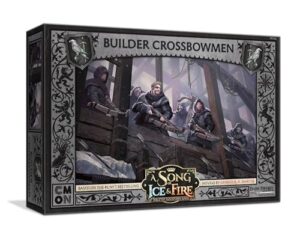 cmon a song of ice and fire tabletop miniatures game builder crossbowmen unit box - deadly marksmen of westeros! strategy game for adults, ages 14+, 2+ players, 45-60 minute playtime, made